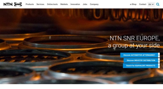 NTN-SNR launches new website - BEARING NEWS
