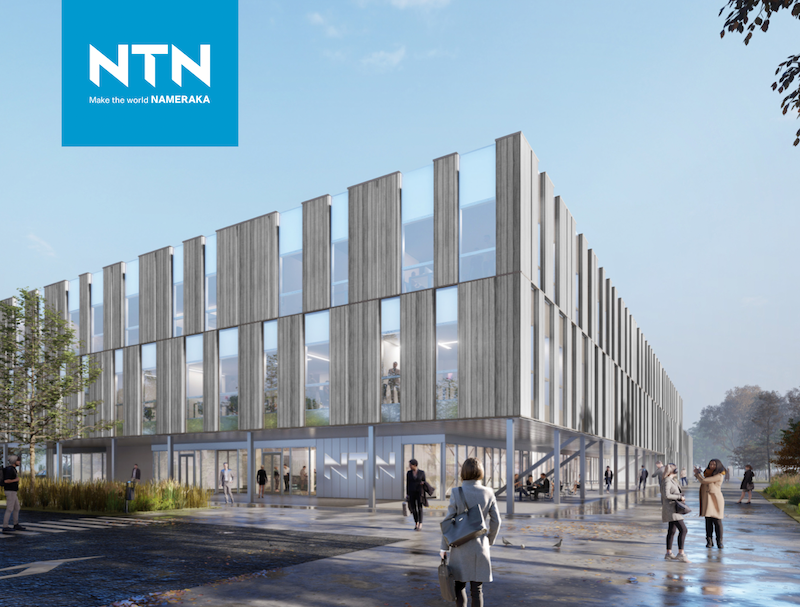 NTN EUROPE Foundation Stone Laid for New Head Office and European Technical Centre - BEARING NEWS